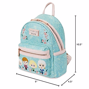 Loungefly Golden Girls Chibi Floral Sophia Blanche Rose Dorothy Womens Double Strap Shoulder Bag Purse