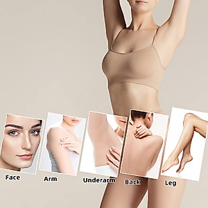 Roll on Wax for Sensitive Skin, Soft Wax Roller Kit for Hair Removal, Macaron Waxing Kit Roll On with Wax Cleanser & 100 Wax Strips, Portable Roller Wax Kit, Home Roller Waxing Kit for Men and Women