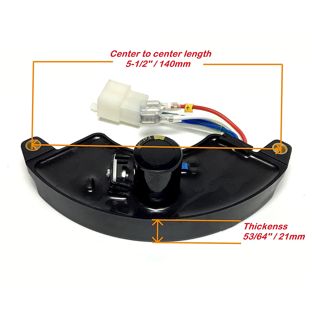 AVR Automatic Voltage Regulator For Predator Powermate Champion Generac Centurion WEN Firman 9000W 8750W 8000W 7500W 7250W 7000W 6500W 6000W 5700W 5500W 5000W 5KW Gas Generator Regulador de Voltaje