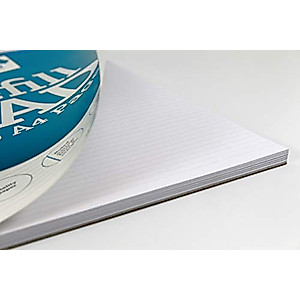 Silvine 160 Page A4 Refill Pad, Head Bound and Punched 4 Holes. Ruled Narrow Feint with Margin. Ref A4RPNM [Pack of 6]