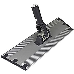 CleanAide Flat Mop Plate Frame, Aluminum, 10 Inches