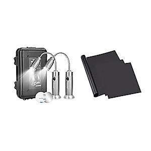 Magnetic Ultra-Bright Barbecue Grill Light and BBQ Grill Mat Set of 3