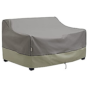 KylinLucky Outdoor Furniture Covers Waterproof, 3-Seater Patio Sofa Cover Fits up to 62 x 38 x 35 inches