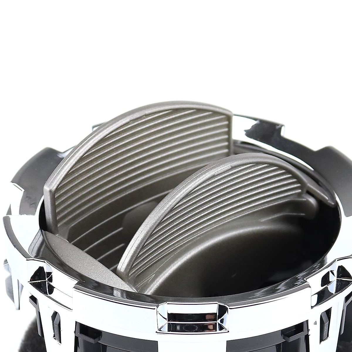 2PCS AC Heater Air Vent Front Interior Dashboard Compatible with Ford F150 F250 F350 F450 Super Duty 2011-2015 Replace DC3Z19893BA DC3Z-19893-BA