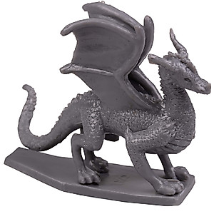 Monster Fantasy Creature Mini Action Figure Playset - 98pcs Toy Miniatures w 14 Unique Designs - Dragons, Wizards, Orcs, & More- XL 1/32 Scale Compatible with Dungeons and Dragons and Other RPG Games