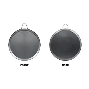 Comales Para Tortillas Grande Para Estufas for Tortillas y Quesadilla Carbon Steel Heavy Duty Metal Handle (11.5 Inch)