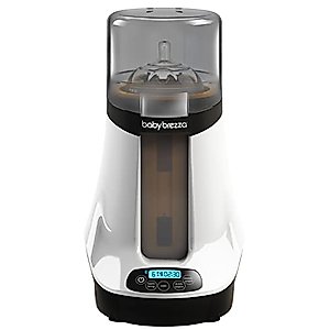 Baby Brezza Safe & Smart Electric Baby Bottle Warmer, Breastmilk Warmer + Baby Food Warmer + Defroster - Universal Warmer Fits All Feeding Bottles: Glass + Plastic – Wireless Bluetooth Control