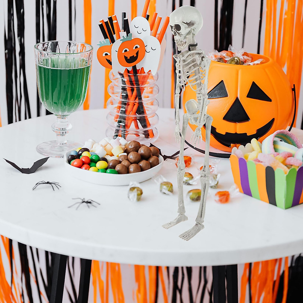 The Mannequin Halloween Skeleton Plastic Models Mannequin Maniquin Scary Halloween Decorations Anatomy Teaching Tools Toy Decorate Props The Sign Some Joints Movable Full Body Mannequin