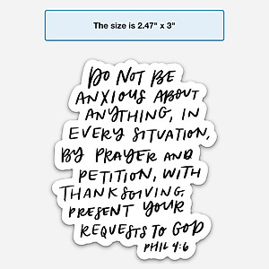 Swaygirls magnets | Philippians 4:6 refrigerator magnet | Christian magnets | Fridge magnets about faith, God, the Bible