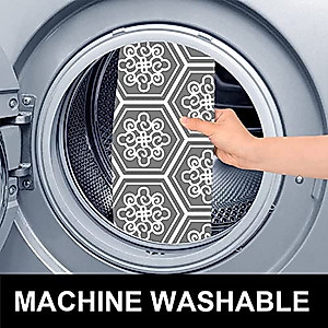 SFSGQZTZ Under The Sink Mat, 24 X 36 in, Durable & Waterproof Premium Mats to Protect Kitchen & Bathroom Cabinets, Absorbent & Easy to Clean Shelf Liner, Grey