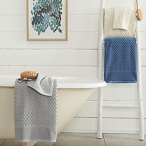 Great Bay Home 100% Cotton Copper Hand Towels | 6 Soft Bathroom Hand Towels | Highly Absorbent, Quick Dry Bath Towels | Grayson Collection (Set of 6, Copper)