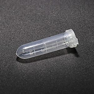 ULAB Scientific Autoclavable Microcentrifuge Tubes 2ml with Hinged Lid, Falcon Tube, Frosted Writing Area, Polypropylene Graduated, Pack of 500, UCT1004