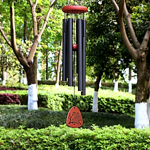 Cardinal Memorial Wind Chimes for Loss of Loved One Sympathy Gifts Beech Wood Rememberance Windchimes in Memory of Loved One Father Mother A Limb has Fallen from The Family Tree