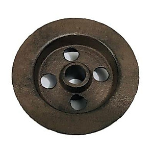 4 Rustic Cast Iron Mining Cart Wheels 5 3/4" Wide Display Track Cart Wheel