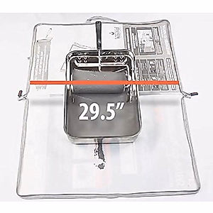 Kovrd 2-in-1 Reusable Paint Tray Storage Bag and 39” x 29” Drop Cloth, Keep Brushes Rollers and Paint Wet for Days, Fits 5-gal Bucket, Contractor Quality for Professional Interior and Exterior Jobs