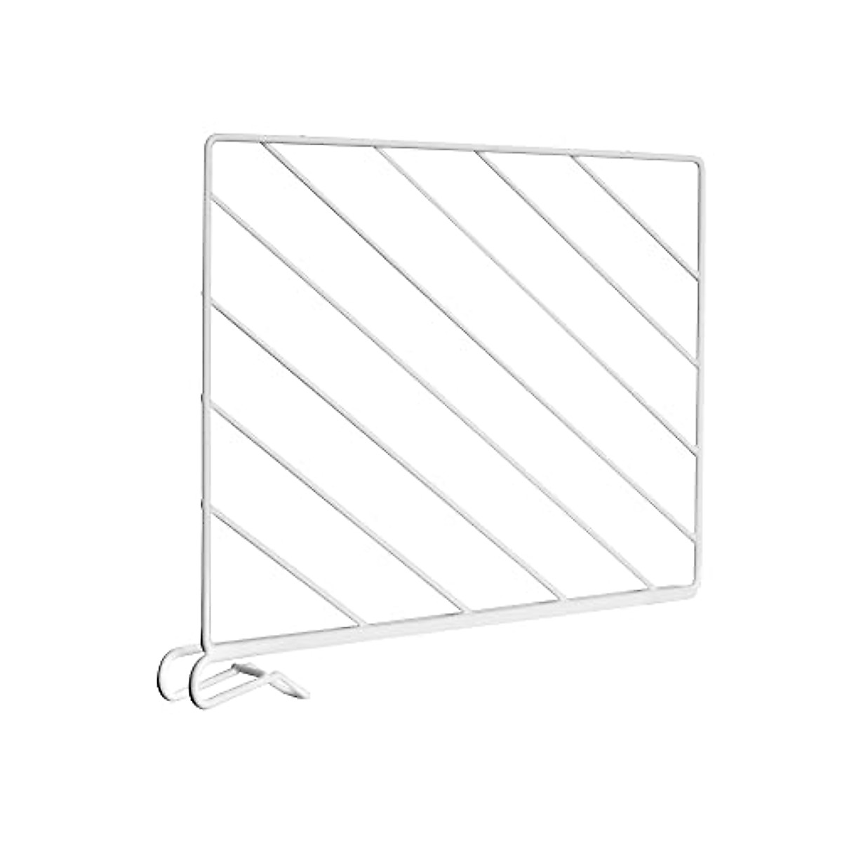 TitanSecure Shelf Dividers for Closets, 8 PK White 12” Sturdy Wood Shelf Dividers | Shelf Organizer for Closets for Wood or MDF Shelves – Use as Bathroom Kitchen Pantry Cabinet Organizers and Storage