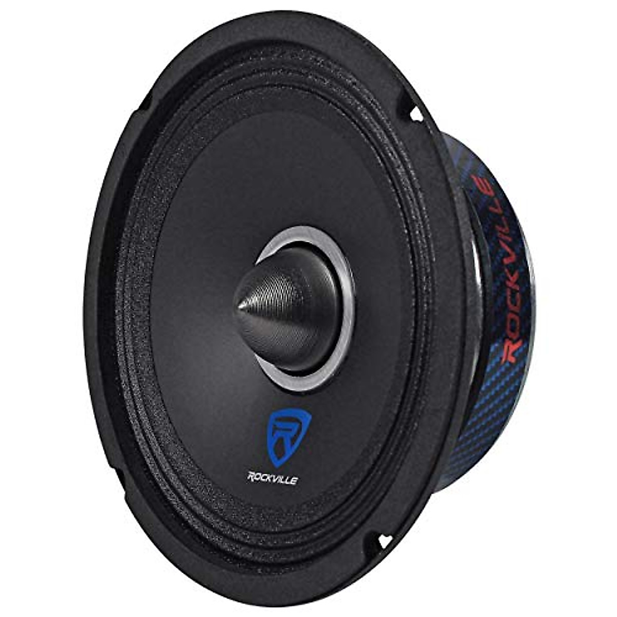 Rockville RXM68 6.5" 150w 8 Ohm Mid-Bass Driver Car Audio Speaker, Mid-Range