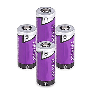 123A Battery for Arlo,4 Pack Batteries and LCD Display Charger with Arlo Wireless Cameras Certified Works with Arlo VMS3130 VMC3030 VMK3200 VMS3330 3430 3530 Cameras and More