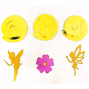 JeVenis 12 PCS Fairy Party Hanging Swirl Fairy Party Decoration Fairy Party Favors Fairy Garden Decoration