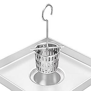 Neodrain Hair and Debris Strainer only for Neodrain Shower Drain,Hair Trap, Hair Catcher Lifting Hook