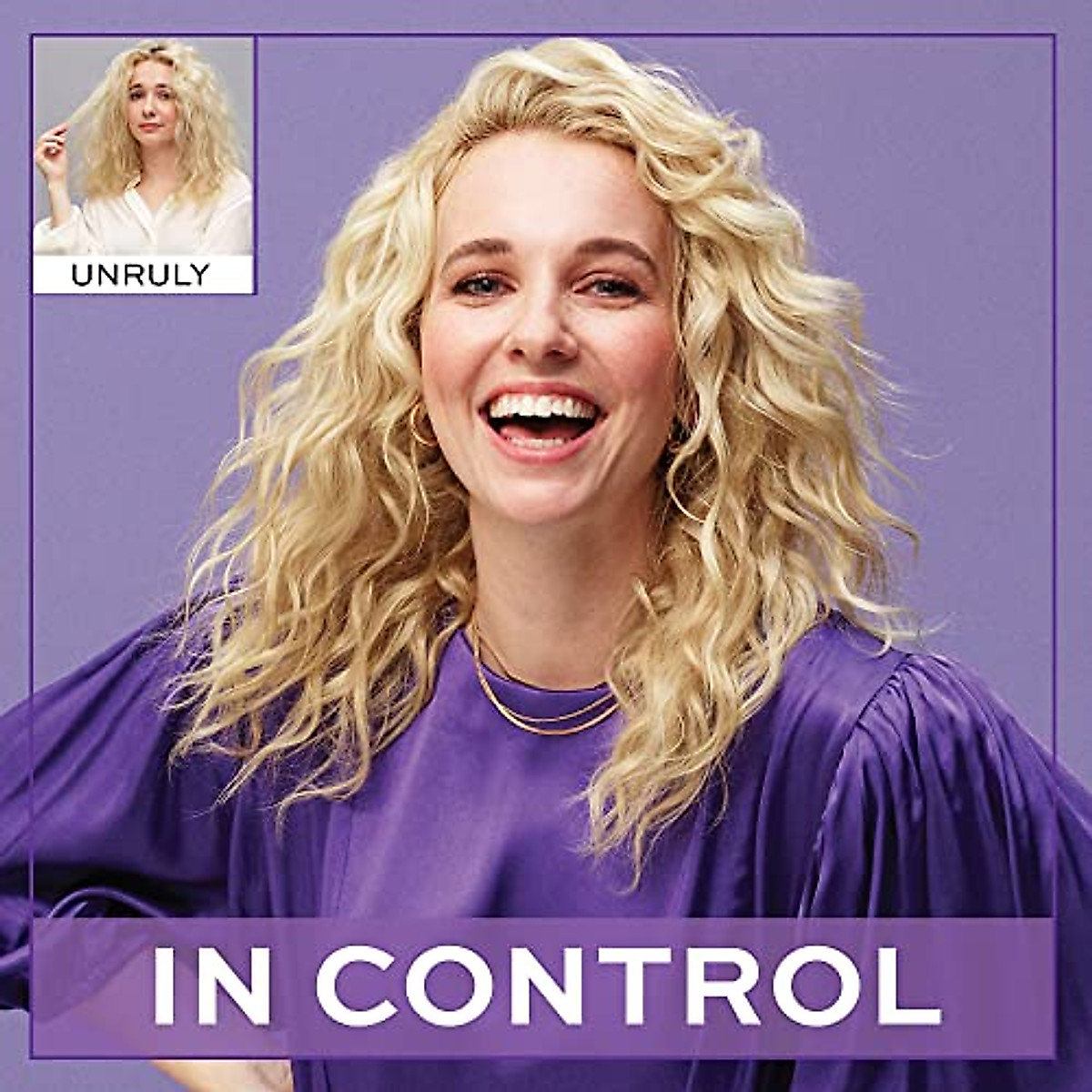 John Frieda Frizz Ease Curl Reviver Mousse, Enhances Curls, Soft Flexible Hold, Mousse for Curly or Frizzy Hair, 7.2 Ounces, Alcohol-Free