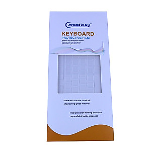 Clear Desktop Computer Keyboard Cover Skin for PC 104/107 Keys Standard Keyboard, Anti Dust Waterproof Keyboard Protector Skin