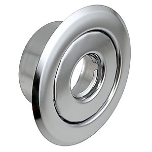 Recessed Fire Sprinkler Escutcheon 1/2 in. IPS - 2 Piece in Chrome - Depth Adjustment Range up to 3/4 in. for Fire Sprinkler Trim