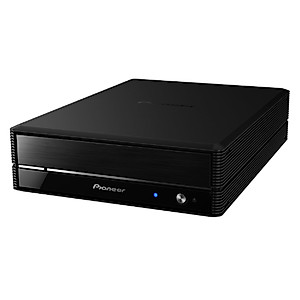 Pioneer Electronics BDR-X13U-S USB 3.2 Gen1 External Blu-Ray BD/DVD/CD Writer, Black