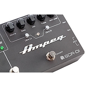 Ampeg SCR-DI Bass Amplifier Preamp,Black
