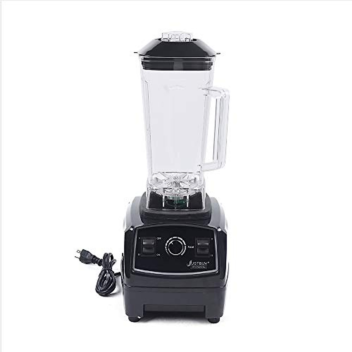 Grade Blender, 2200W Household Grade Blender Mixer, Heavy Duty Professional Power Blender For Shakes, Smoothies, Ice Crushing, Frozen Fruits, Soups, Dry Grinding (Black)