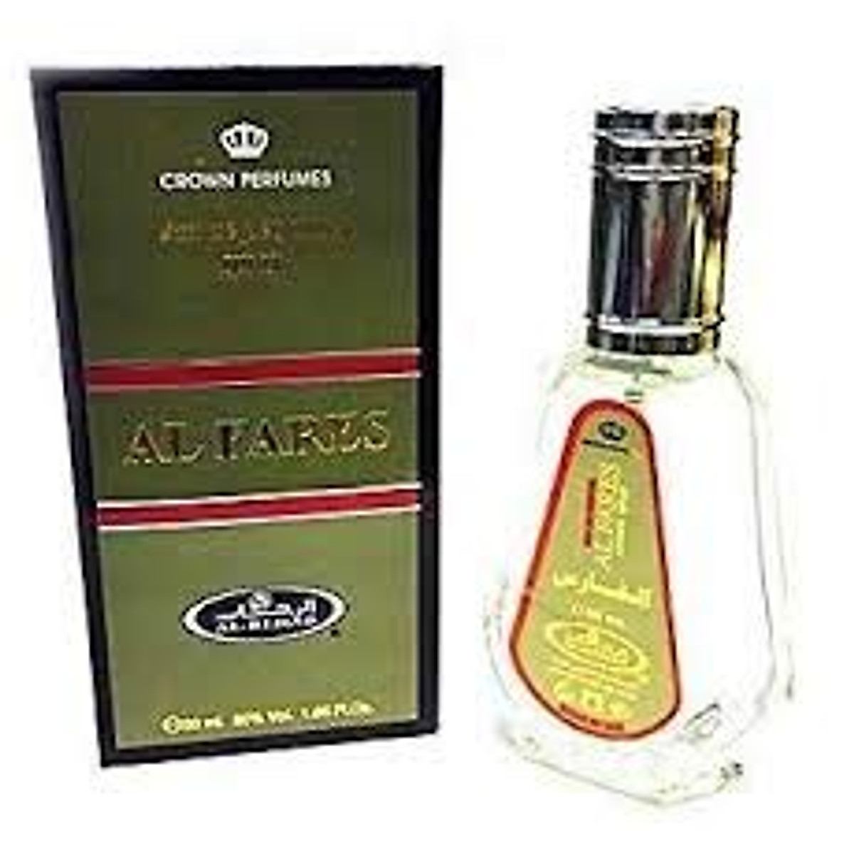 Al Rehab Al Fares Eau de Perfume Spray for Men, 1.7 Ounce