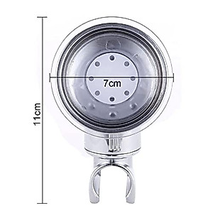 DOUBAO Bathroom Adjustable Shower Head Holder Rack Bracket Suction Cup Shower Holder Wall Mounted Shower Holder Bathroom Accessory