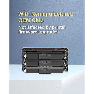 (with Chip) 069H Toner Cartridge Replacement for Canon 069 CRG069 CRG069 H CRG-069 H for imageCLASS MF753Cdw MF751Cdw LBP674Cdw Printer (Black 3 Pack)