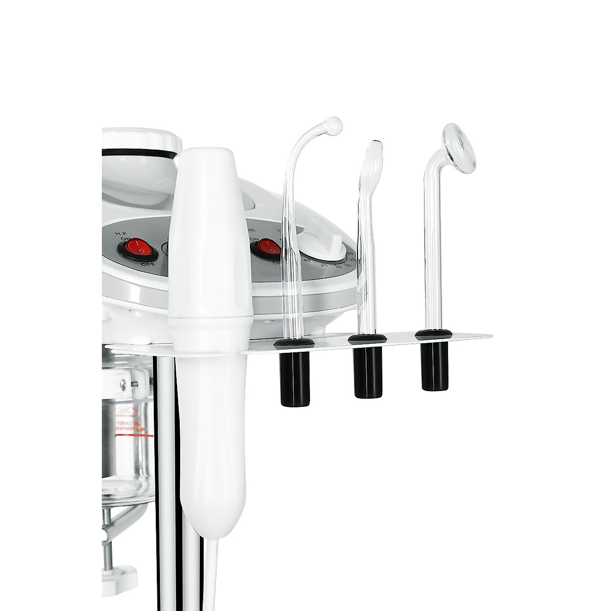 Funnylife 3 in 1 Aromatherapy Facial Steamer, 5X Magnifying LED Lamp, High Frequency Machine,Salon Spa Beauty Equipment