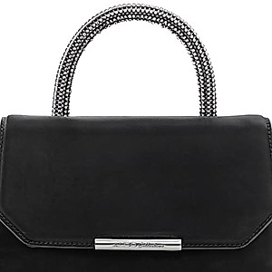 ALDO womens Women's ALDO Women s Caderissi Evening Handbag, Other Black, Small US