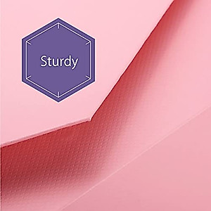 PACKHOME Gift Box 9x6.5x3.8 Inches, Bridesmaid Box, Rectangle Collapsible Box with Magnetic Lid for Gift Packaging (Matte Pink, Grain Texture)