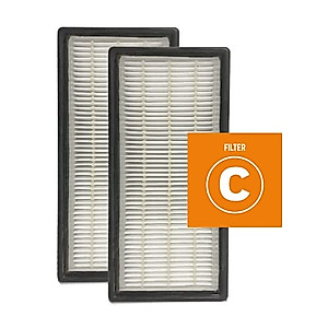 Honeywell HEPA-Type Replacement Air Purifiers C, Pack of 2, 2 count, C Filter, 2 count