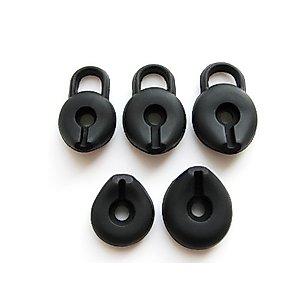 Full-Complete Set of Earbuds Eartips Compatible with Blueant Q1, Q2, Q3, T1, V1, V1x and Endure T2 Headset Wireless Devices