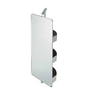 Waldorf Swivel Mirror with Shelves
