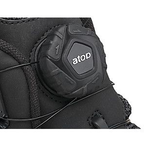 Whitewoods Unisex-Adult 802 XC Cross Country Touring Adventure Weatherproof Breathable Ski Boots, Black/Yellow, 46