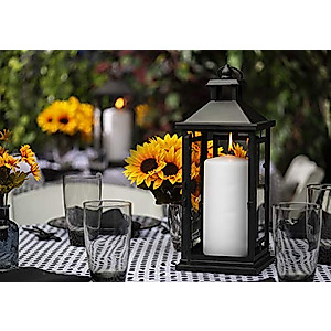 BOLSIUS White Pillar Candle Large - 4 x 8 Inches - 120 Hours Burn Time - Premium European Quality - Smooth and Smokeless Flame - Relight Unscented Wedding, Dinner, Party, and Special Occasion Candle