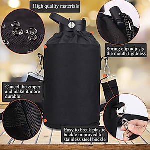 Water Bottle Insulated 64 oz- Straw lid and Auto Spout lid, Leak Proof, Vacuum Insulated, Large Metal Stainless Steel Water Jug Half Gallon Wide Mouth for Sports, Gym, Keep Cold 24H Hot 12H