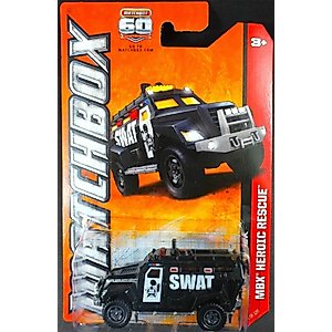 2011 Matchbox SWAT Truck Black #59 of 100