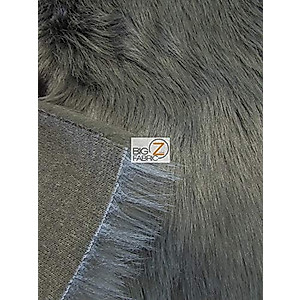 Short Shag Faux Fur Fabric Sold by The Yard DIY Coats Costumes Scarfs Rugs Accessories Fashion (Lavender)