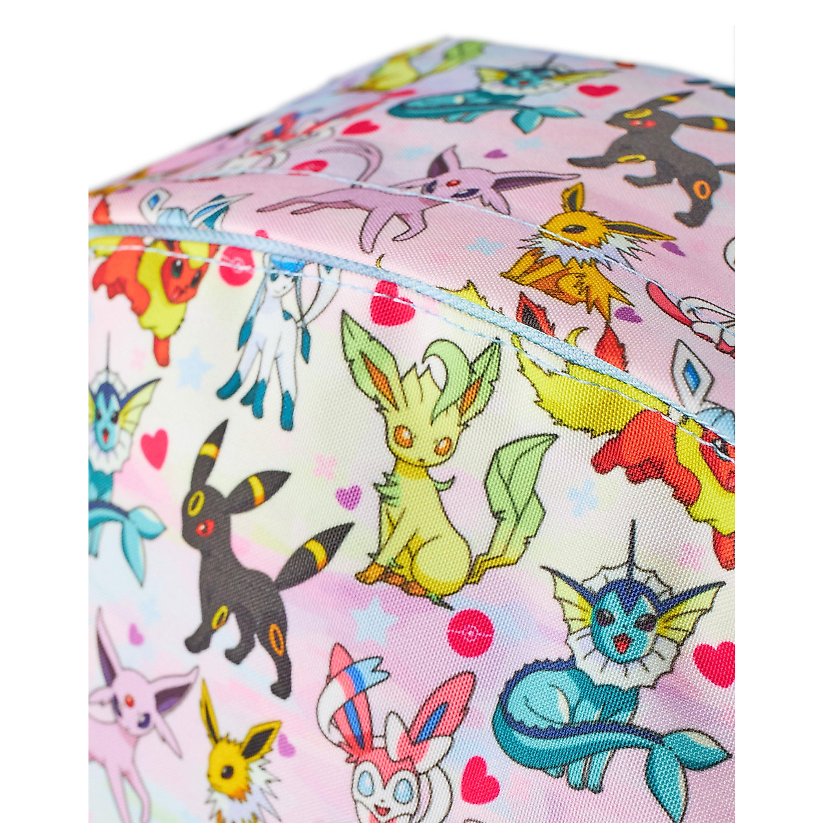 Pokemon Backpack Pikachu Eevee Besties Pink Glitter Bag