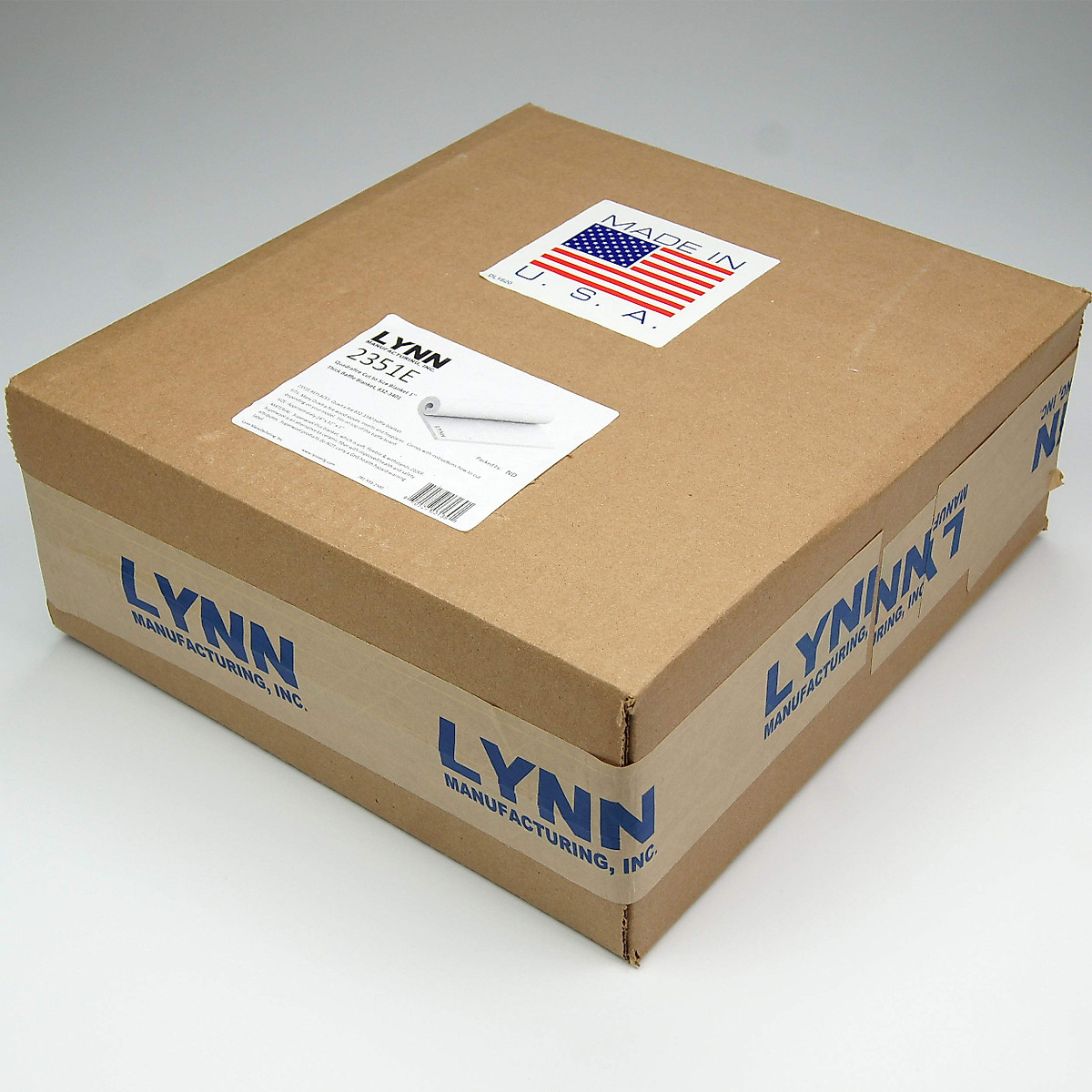 Lynn Manufacturing Replacement Quadrafire Universal Cut to Size Blanket 1'' Thick Baffle Blanket, 832-3401, SRV7038-117, 2351E