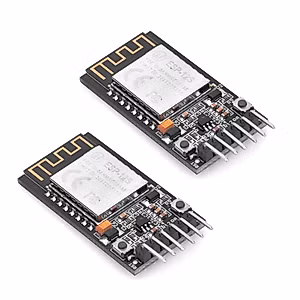 OSOYOO 2PCS ESP8266 WiFi Module, ESP-12S WiFi Serial Module Board, Wireless Transceiver Remote Port Network Development Board for Arduino