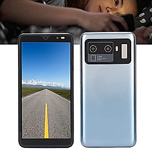 GOWENIC 5.45-inch M12 Uitra HD Smartphone, Ram512mb/4Gb, Dual SIM Dual Standby, 0.3MP Camera/2MP Rear Camera, for WCDMA 850/2100, for GSM 850/900/1800/1900, for Android 4.4.2, 3Color Options(Gray)