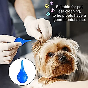 11 Pcs Puppy Kitten Feeding Tube Kit Includes 5 Pcs Kitten Feeding Syringe 5 ML 10 ML 20 ML 30 ML 60 ML 4 Pcs 8 FR Red Feeding Tubes 1Pcs Rubber Suction Device and Air Blowing for Small Animals