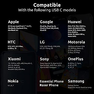 PRO Stereo Headphones Compatible with Your Samsung Galaxy Tab A7 10.4/A 8.4 (2020)/10.1 (2019) with Hands-Free Built-in Microphone Buttons + Crisp Digital Titanium Clear Audio! (USB-C/PD)